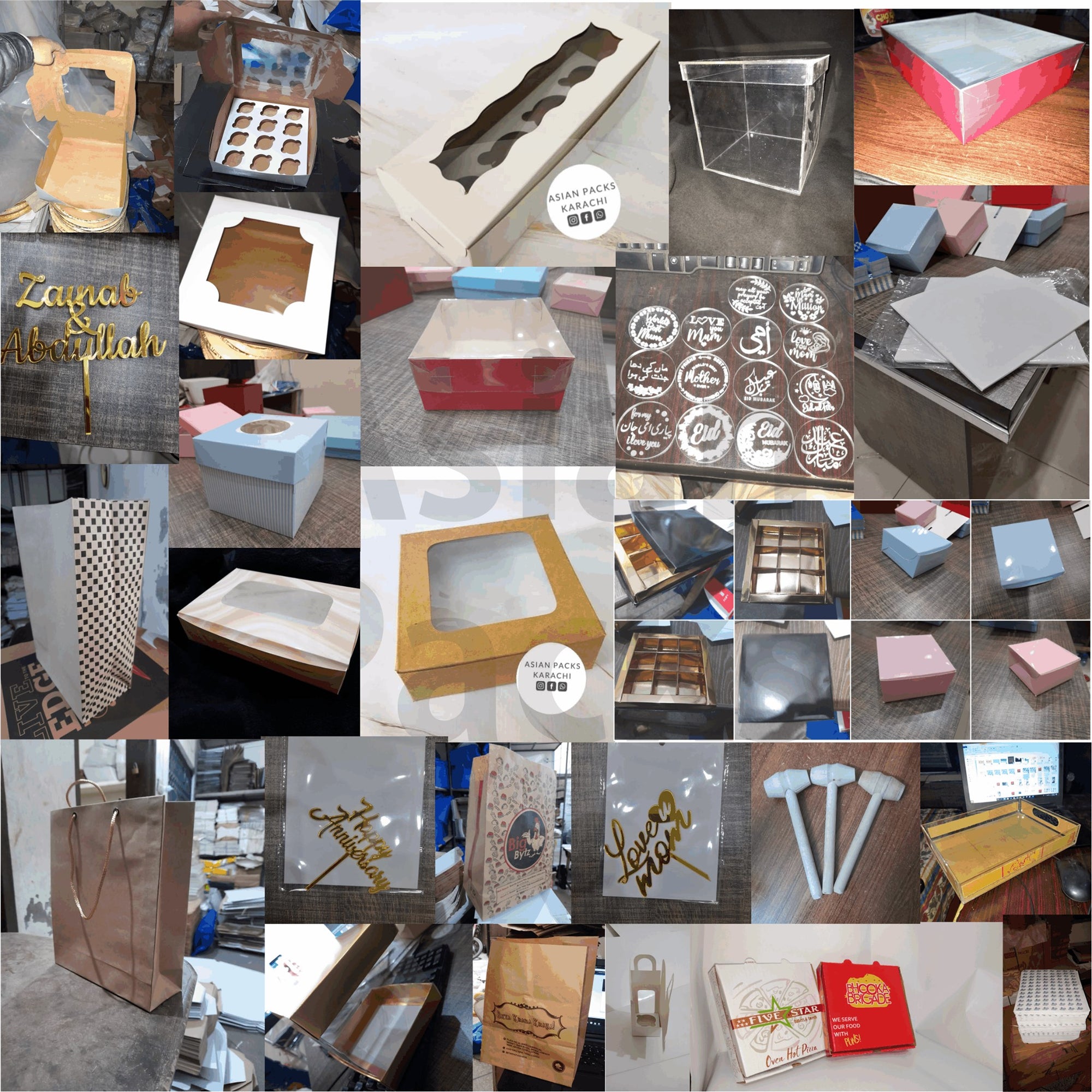 Wholesale Cake and Cupcake Boxes in Pakistan - Home Delivery available ...